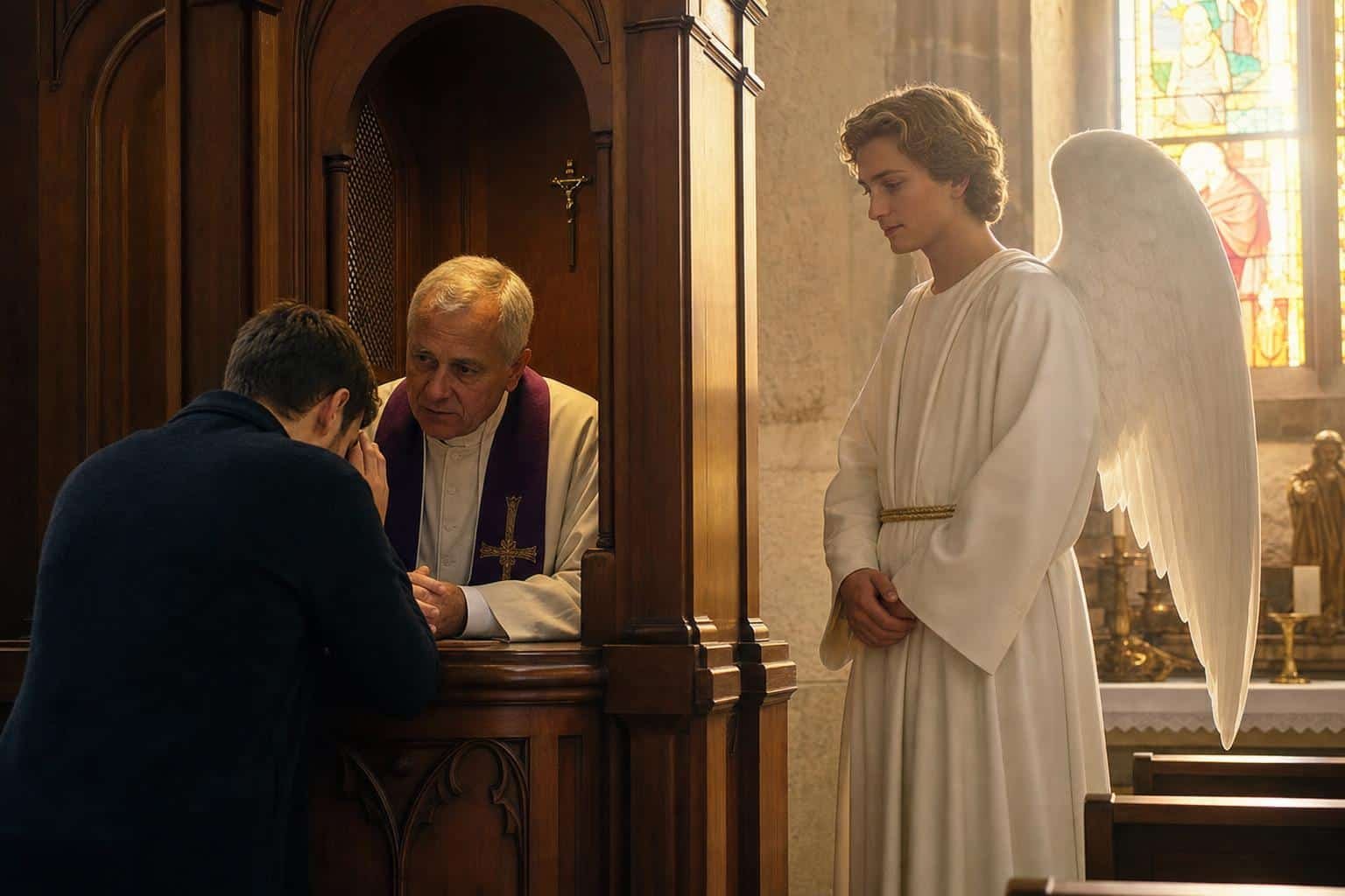Ange gardien et confession